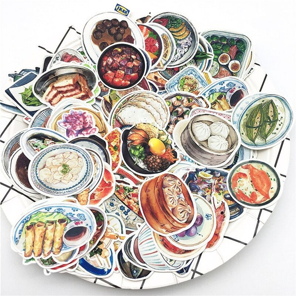 Food Stickers - Etsy