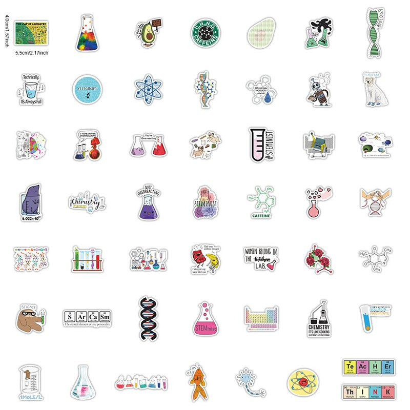 Chemistry Stickers | Etsy
