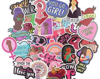DECAL Girl Power Decal Car Decal GRL PWR Feminist Decal - Etsy