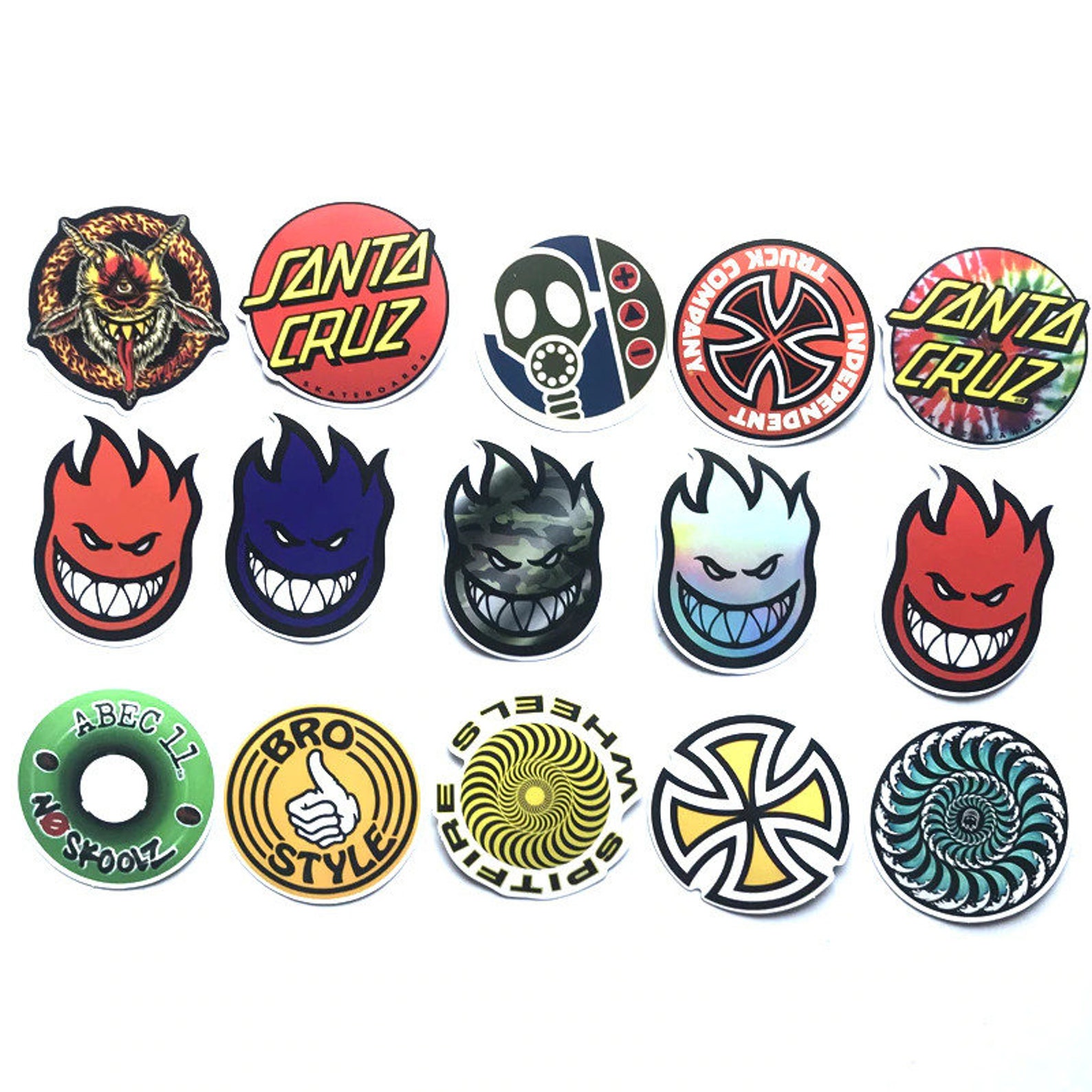 Cool Skateboard Stickers Laptop Stickers Vinyl Stickers Pack - Etsy