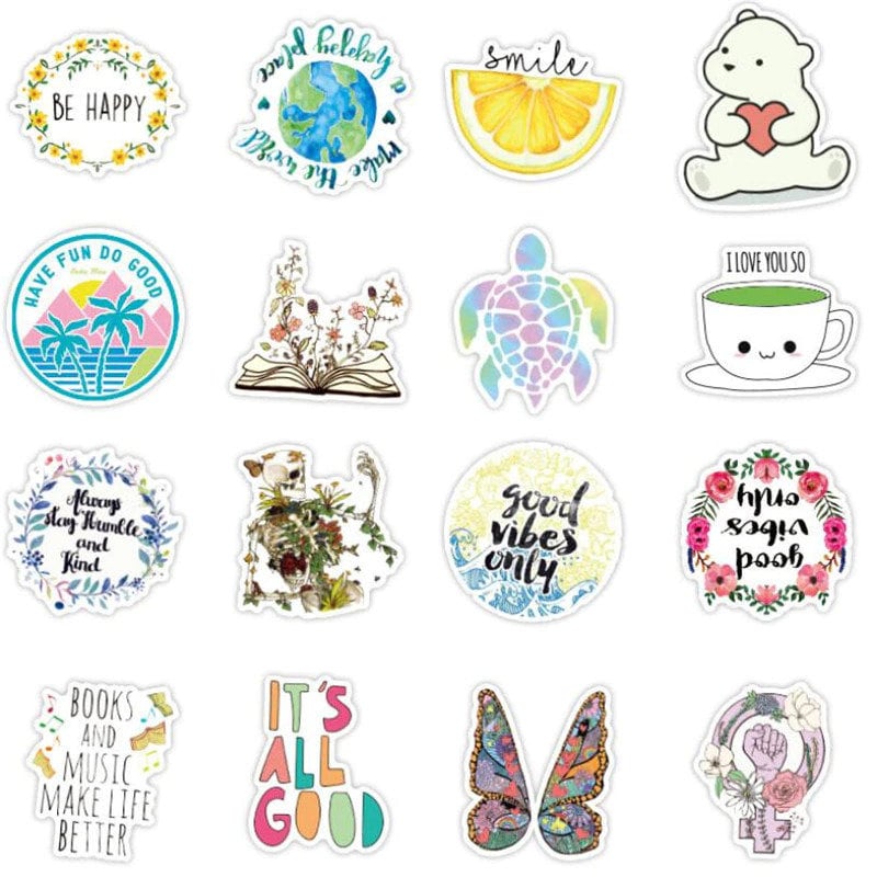 Good Vibes Stickers Laptop Aesthetic Stickers Kids Sticker | Etsy