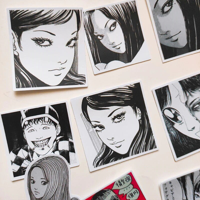 Horror Comics Stickers Girl Stickers People Stickers | Etsy