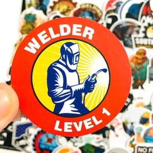 Toolbox Helmet Welding Stickers, Laptop Stickers, Vinyl Stickers Pack ...
