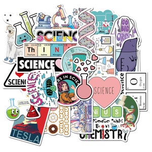 Chemistry Laboratory Research Stickers, Laptop Stickers, Vinyl Stickers ...