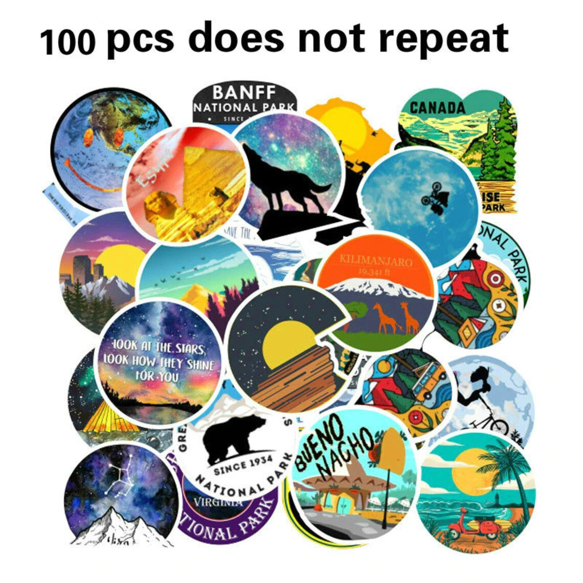 Travel City Landscape Stickers City Stickers Travel - Etsy España