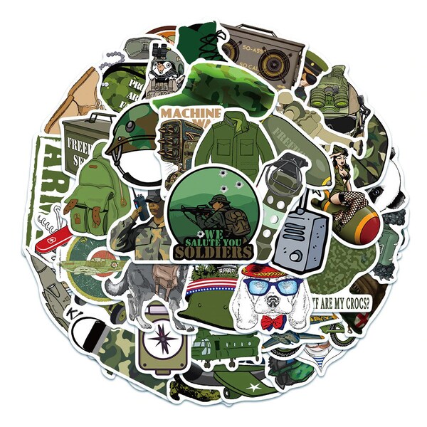 Military Sticker - Etsy