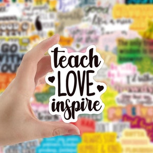 Motivational Phrases Stickers, Phrases Stickers, Planner Stickers ...