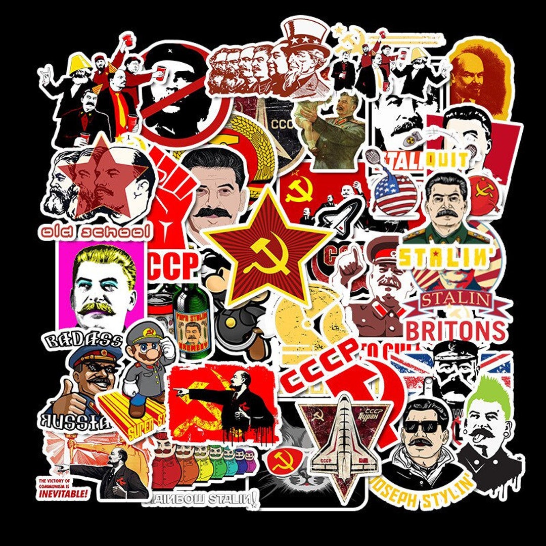 Funny Soviet Union Stickers, Laptop Stickers, Vinyl Stickers Pack - Etsy