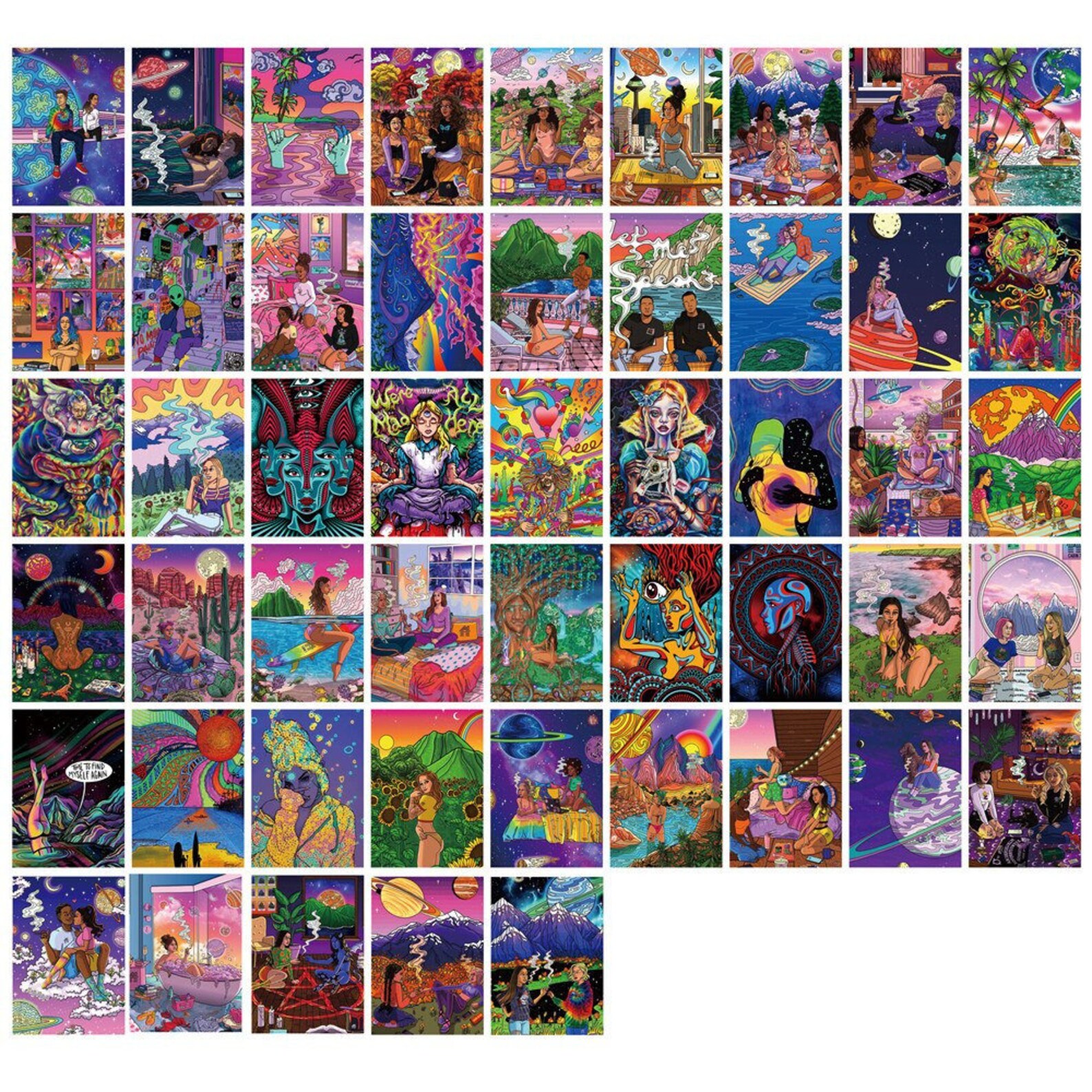 Art Graffiti Stickers Laptop Stickers Vinyl Stickers Pack - Etsy