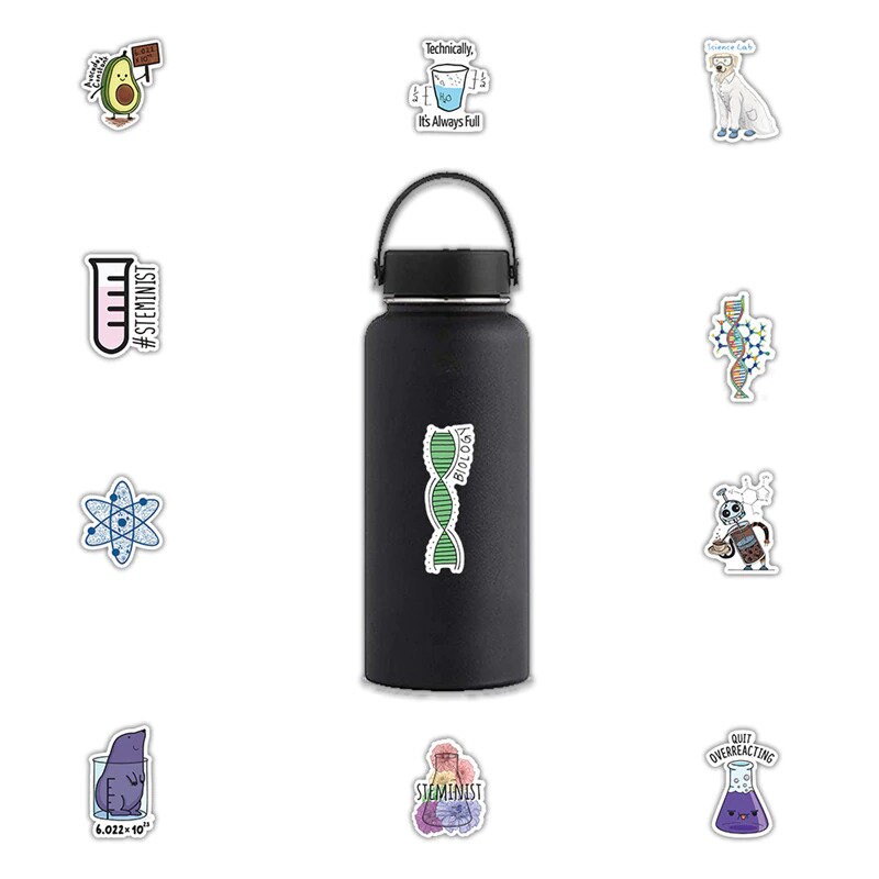 Chemistry Stickers Laptop Stickers Vinyl Stickers Pack - Etsy