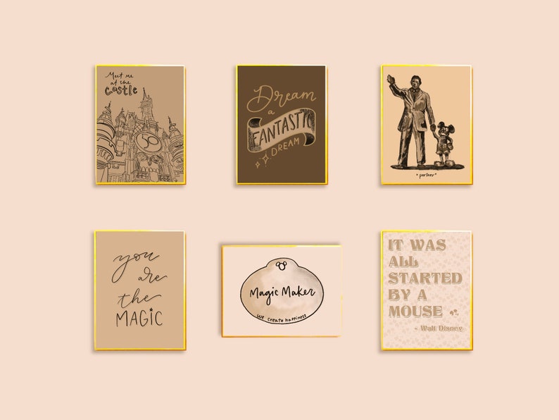 Masculine DCP Wall Art. Cast Member Wall Art. Digital DCP Wall Art ...