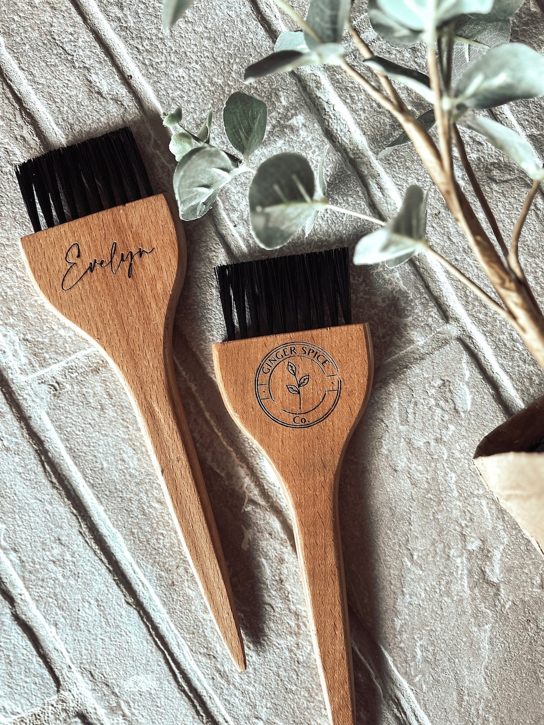 One Custom Engraved Hairstylist Hairdresser Color Brush - Etsy