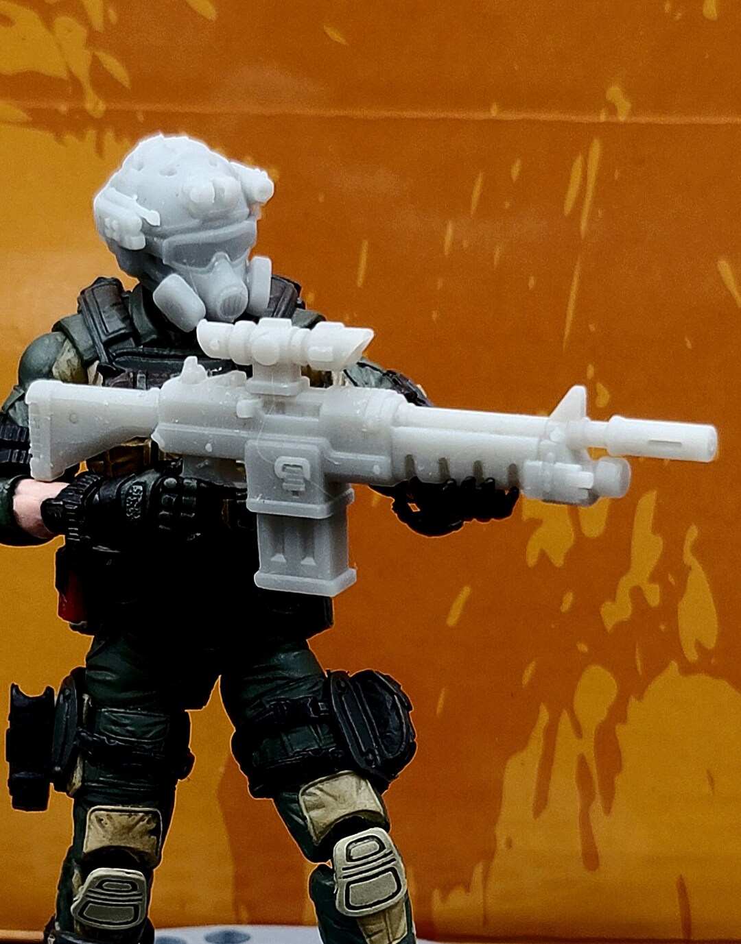 Joy Toy and 1/18 Scale Action Figure Auto Rifle Pack for Combat ...