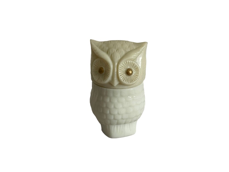 Vintage Mid Century Avon White Owl Jar Moonwind Cream Sachet Perfume - Etsy
