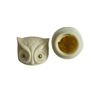 Vintage Mid Century Avon White Owl Jar Moonwind Cream Sachet Perfume - Etsy