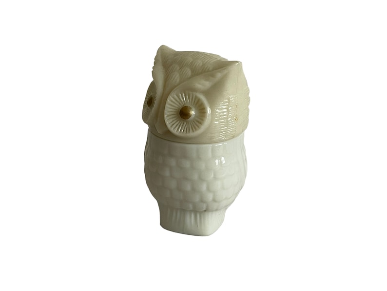 Vintage Mid Century Avon White Owl Jar Moonwind Cream Sachet Perfume - Etsy