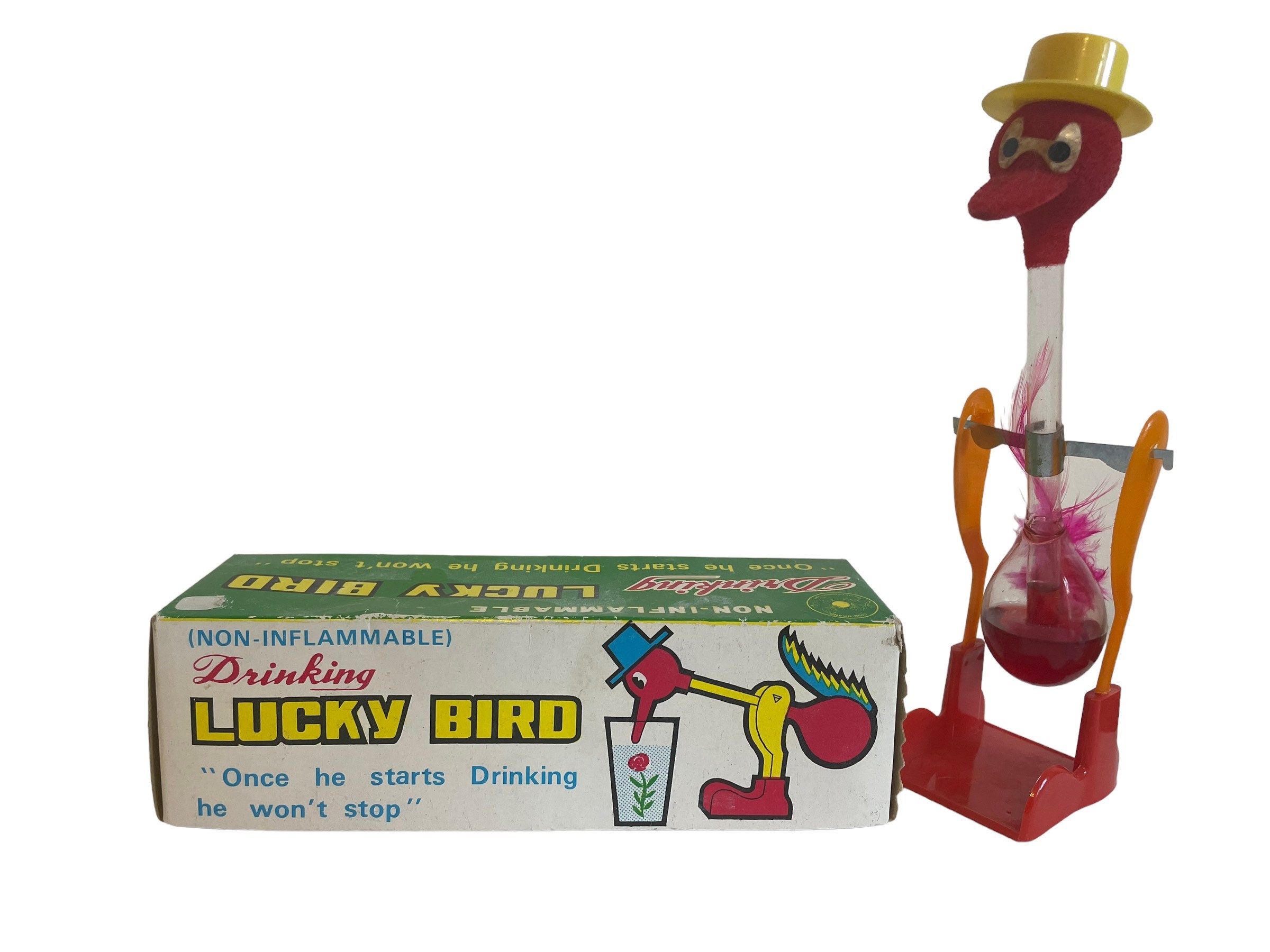 Antique Drinking Lucky Bird