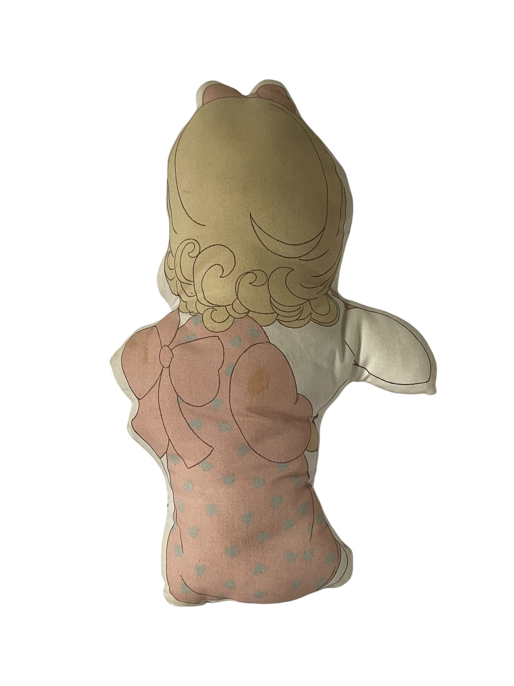 Vintage Precious Moments Cut and Sew DIY Handmade Pillow Dolls - Etsy