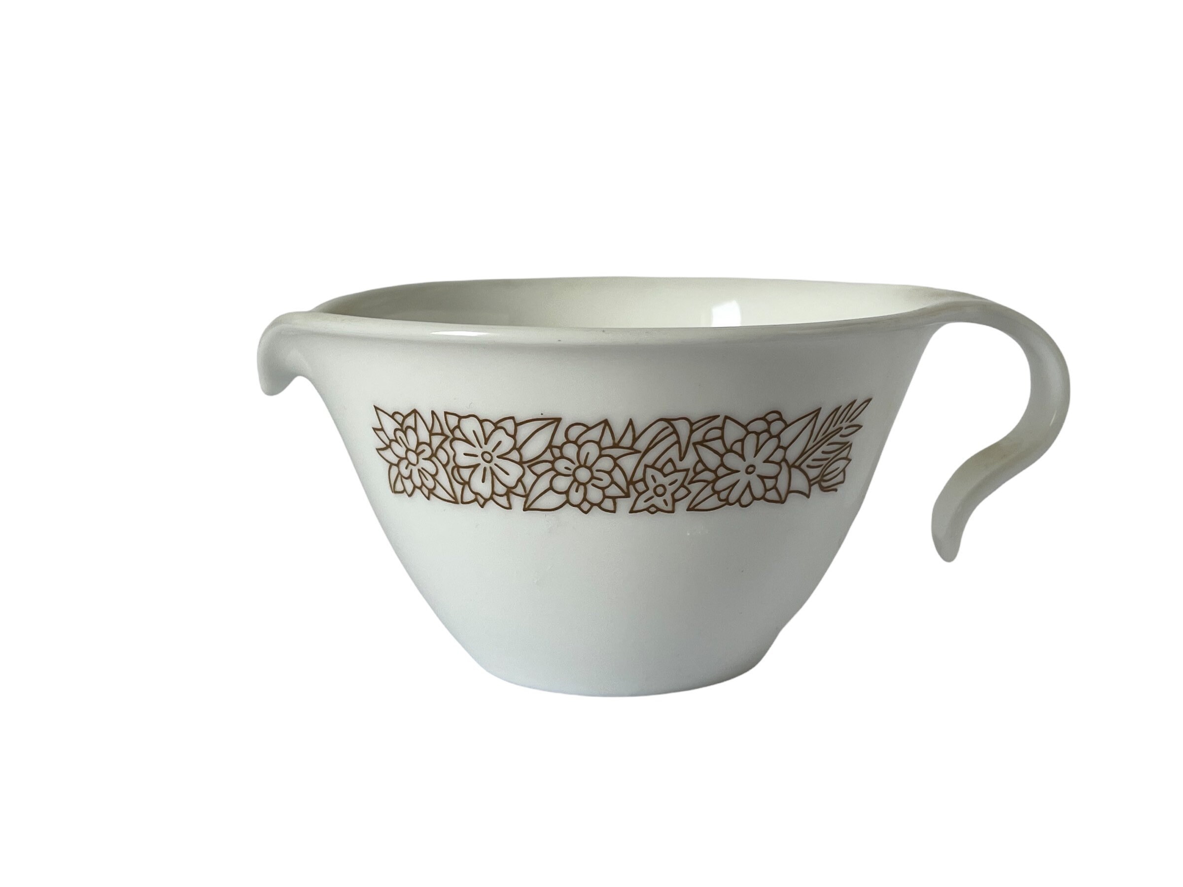 Vintage Corelle Brown Woodland Hook Handle Tea Cups and Creamer - Etsy