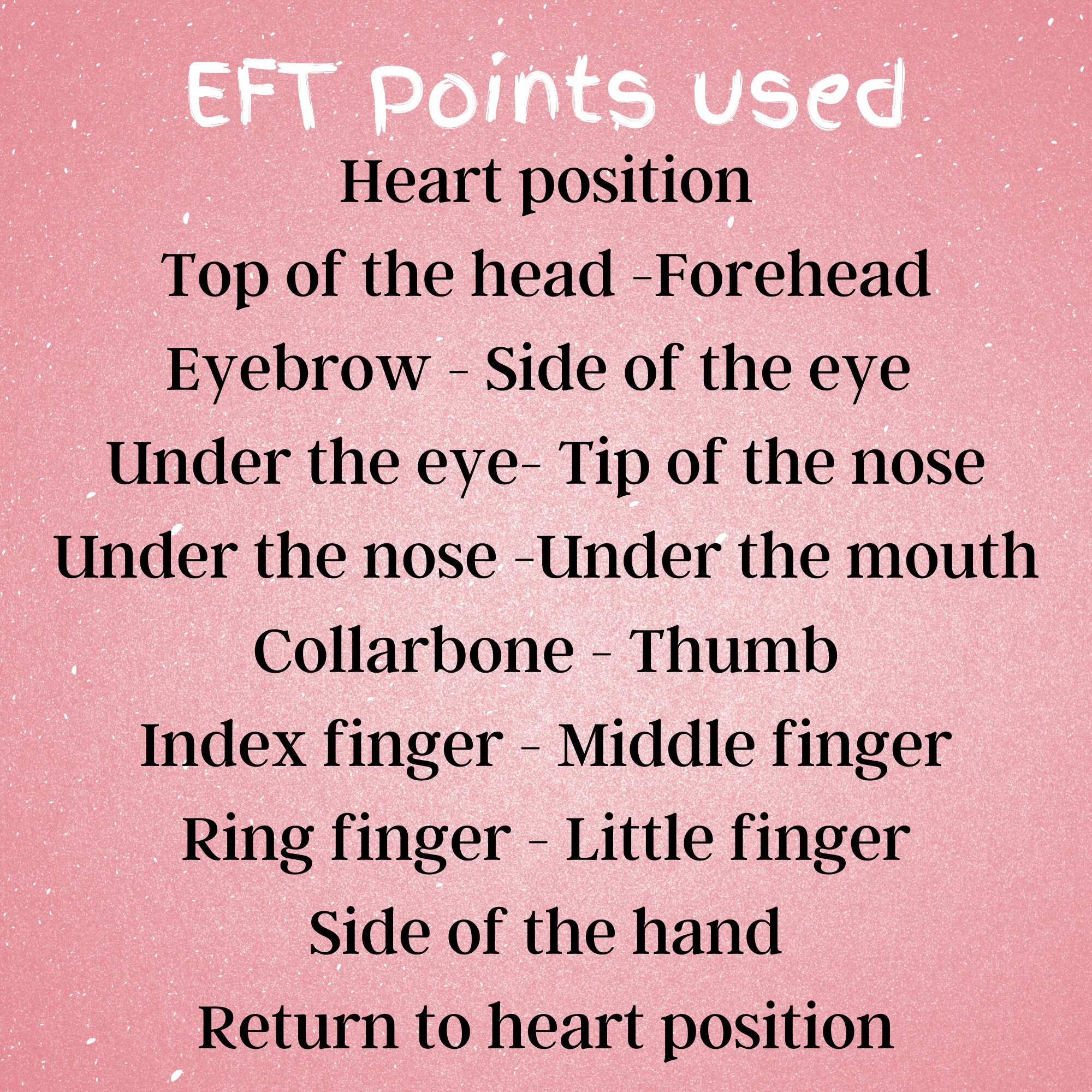 EFT Heart & Soul Script Template - Etsy