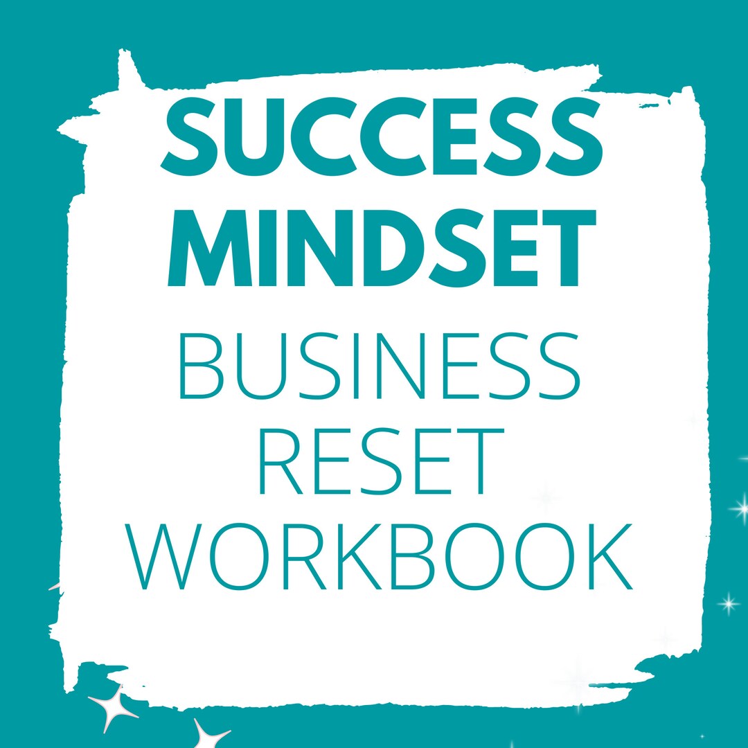 SUCCESS MINDSET: Business Reset Workbook - Etsy