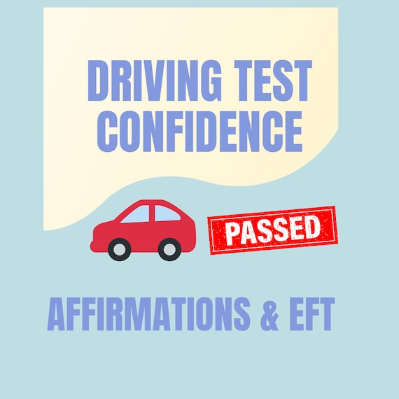 Driving Test Confidence Affirmations and EFT Guide - Etsy UK