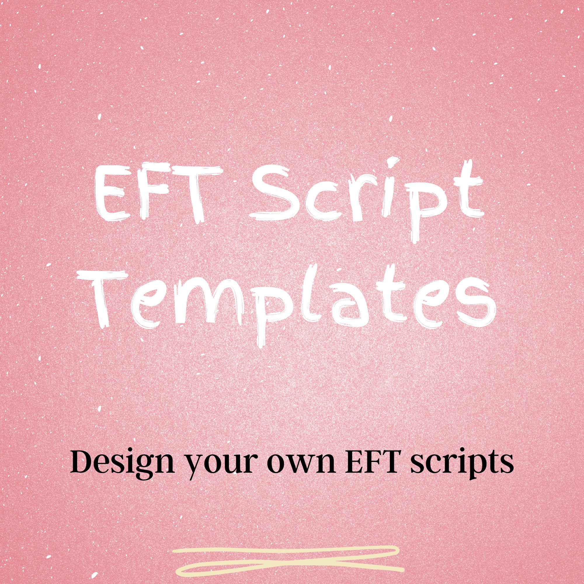 Emotional Freedom Techniques Eft Tapping Script Templates Create Your Own Eft Scripts Eft