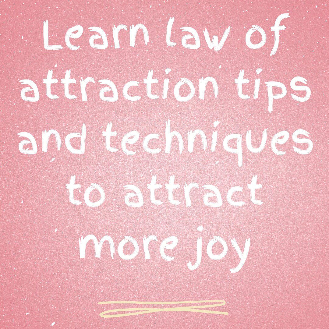 Joyful Living Guide - EFT Tapping, Affirmations and the Law of ...