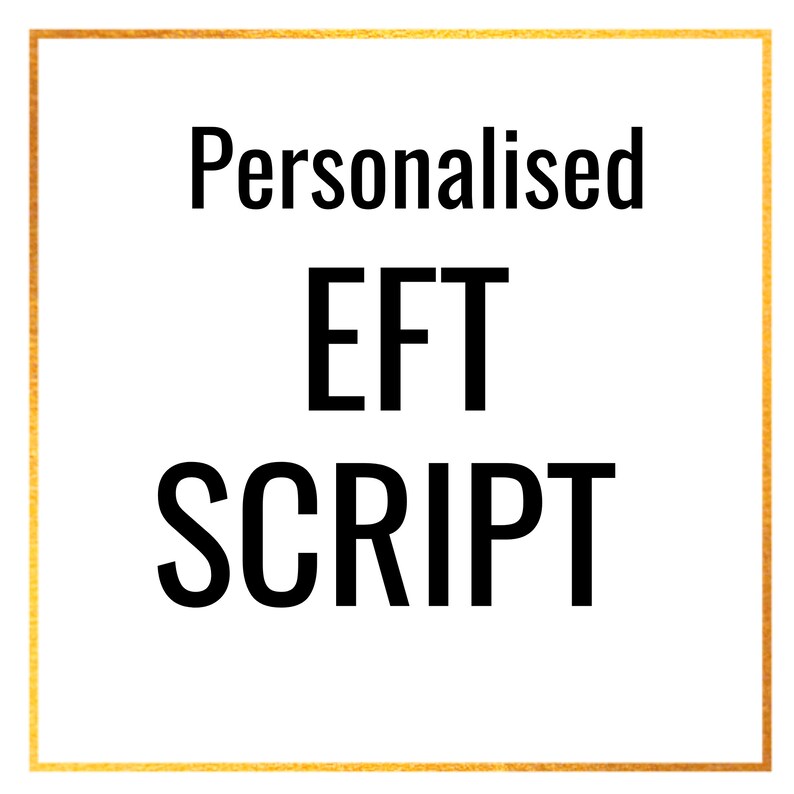 Personalised EFT Script Emotional Freedom Techniques Script - Etsy UK