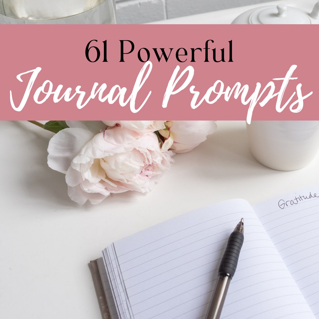 61 Powerful Journal Prompts to Build A Positive Mindset | Printable ...