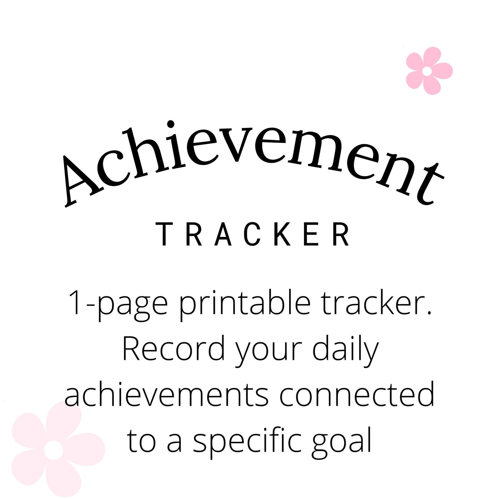 Daily Achievements Tracker Sheet | 31-day Printable Tracker | Build a ...