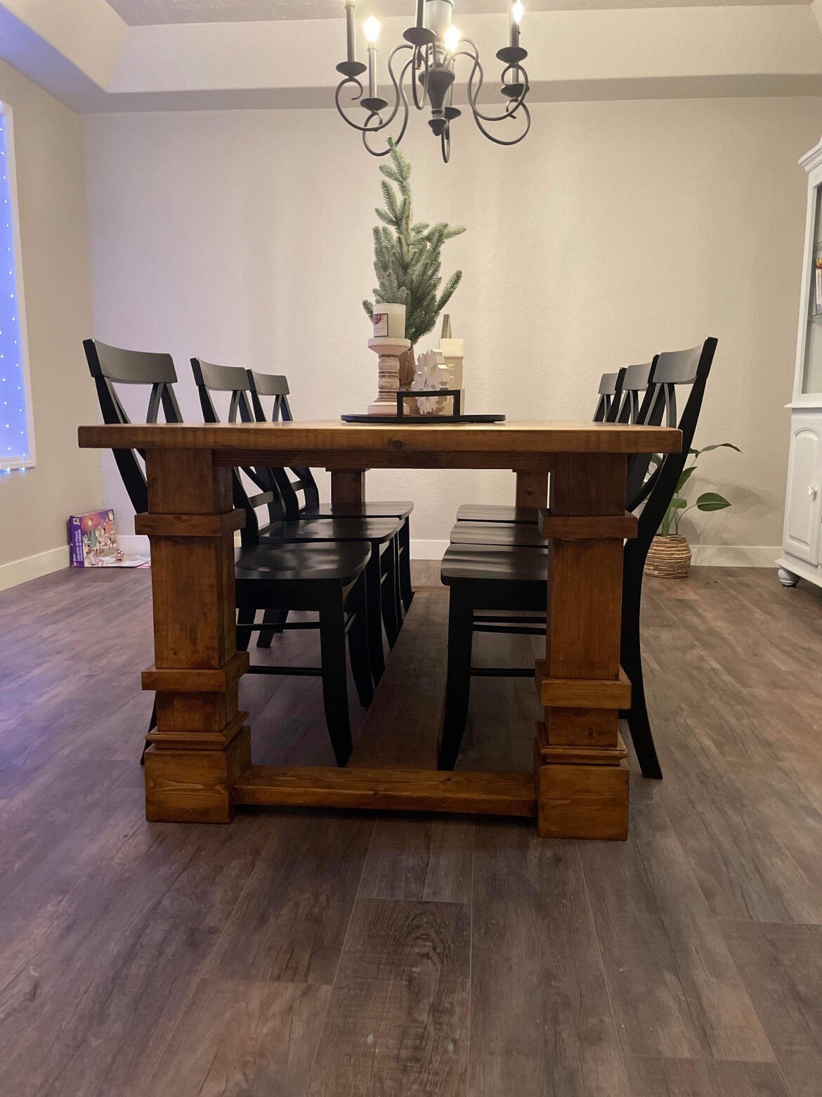 Rustic Handcrafted Farmhouse Dining Table - Etsy