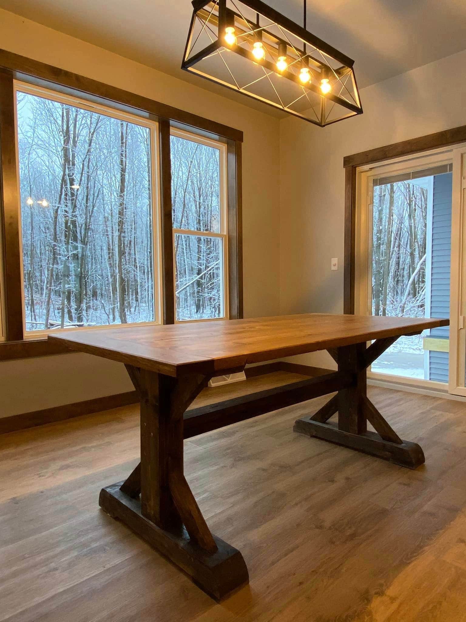 Farmhouse Dining Table - Etsy