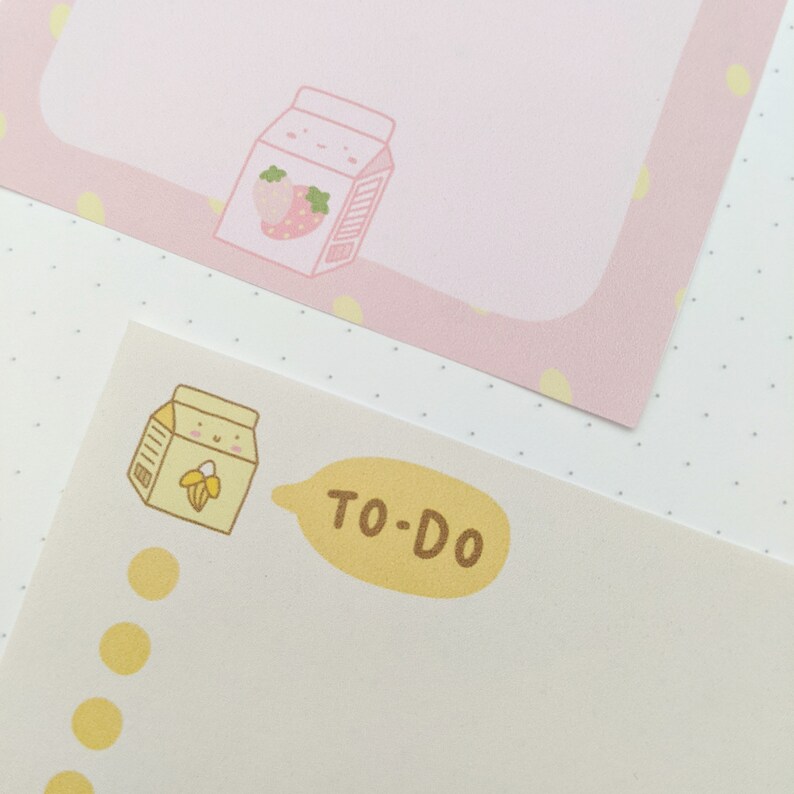 Milk Carton Memo Notes Printable Instant Digital Download - Etsy