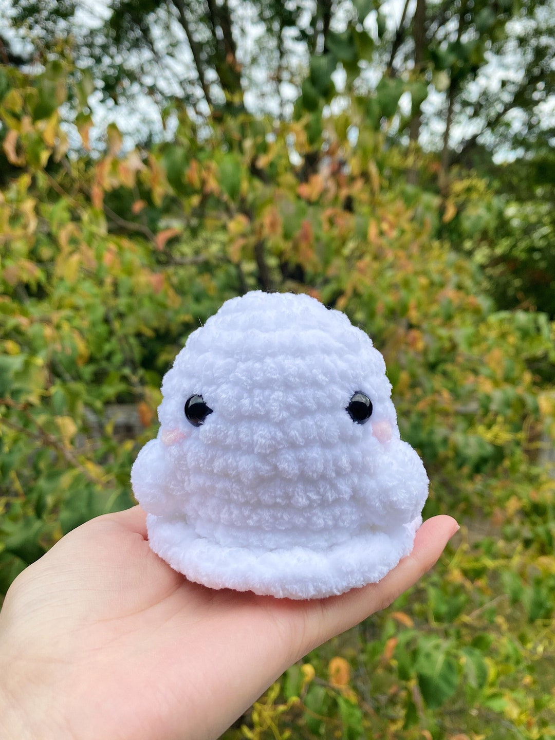 Halloween Ghost Plushies Ghost Plushie Amigurumi Crochet - Etsy