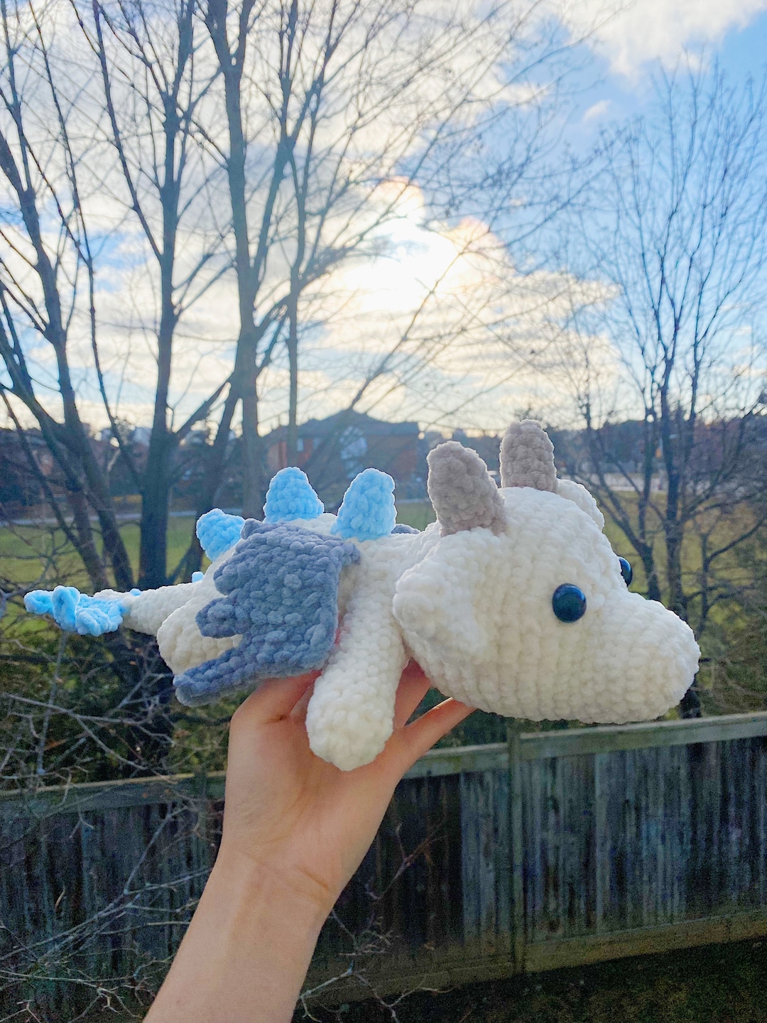 Dragon Crochet Plushie Crochet Plush Amigurumi Dragon - Etsy Australia