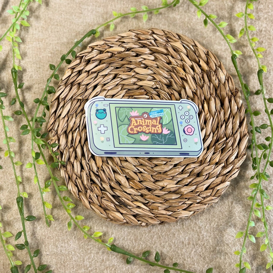 Animal Crossing Frog Switch Sticker - Etsy