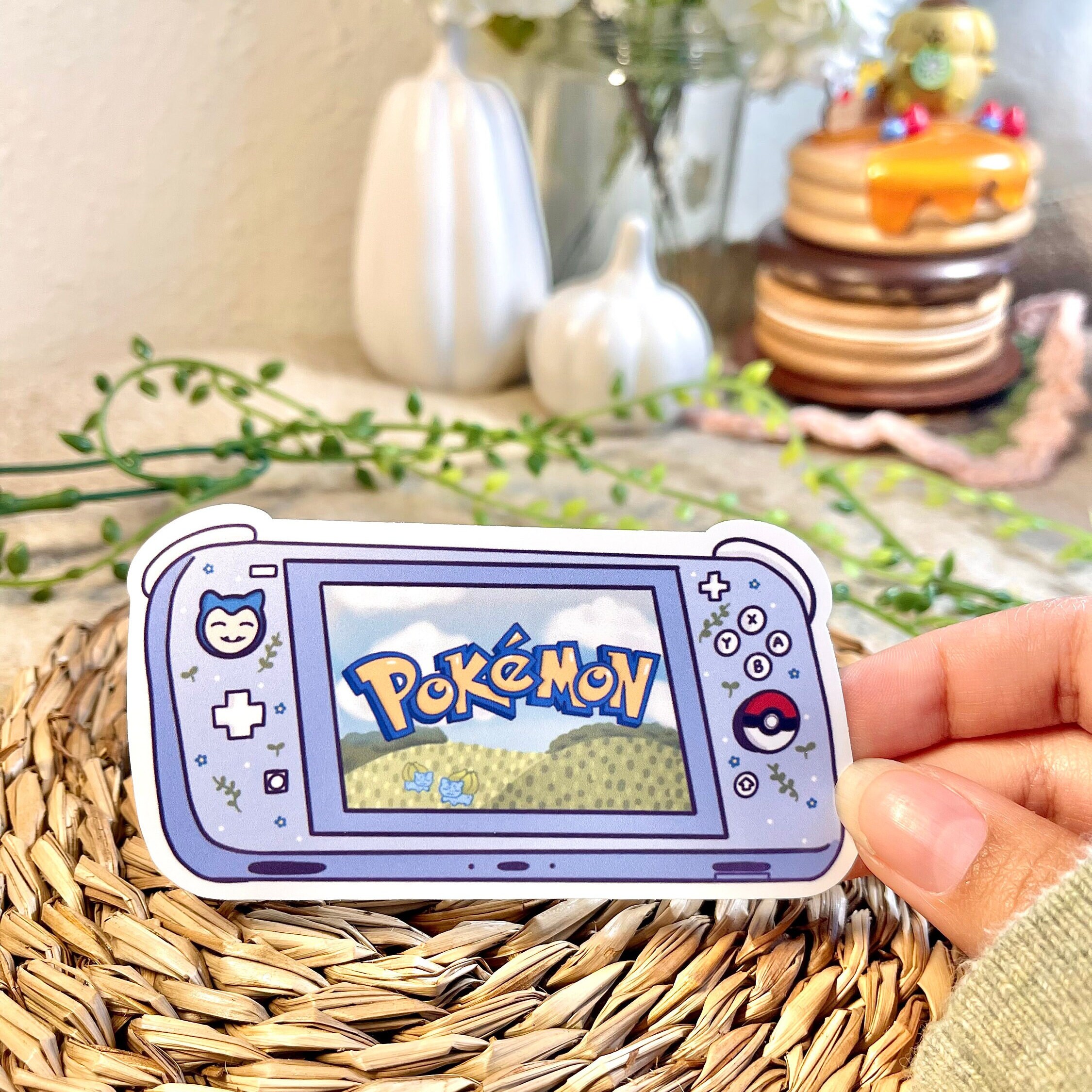 Pokémon Switch Glossy Vinyl Sticker - Etsy