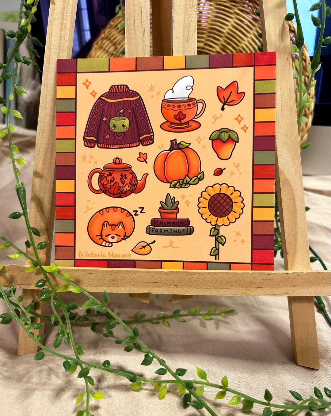 Stardew Valley Autumn Art Print | Matte Paper - Etsy