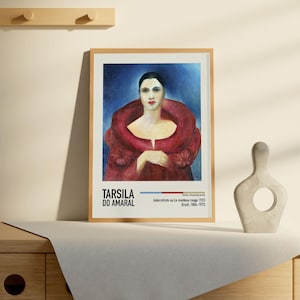 Tarsila Do Amaral - Autorretrato Ou Le Manteau Rouge 1923 - Tarsila ...