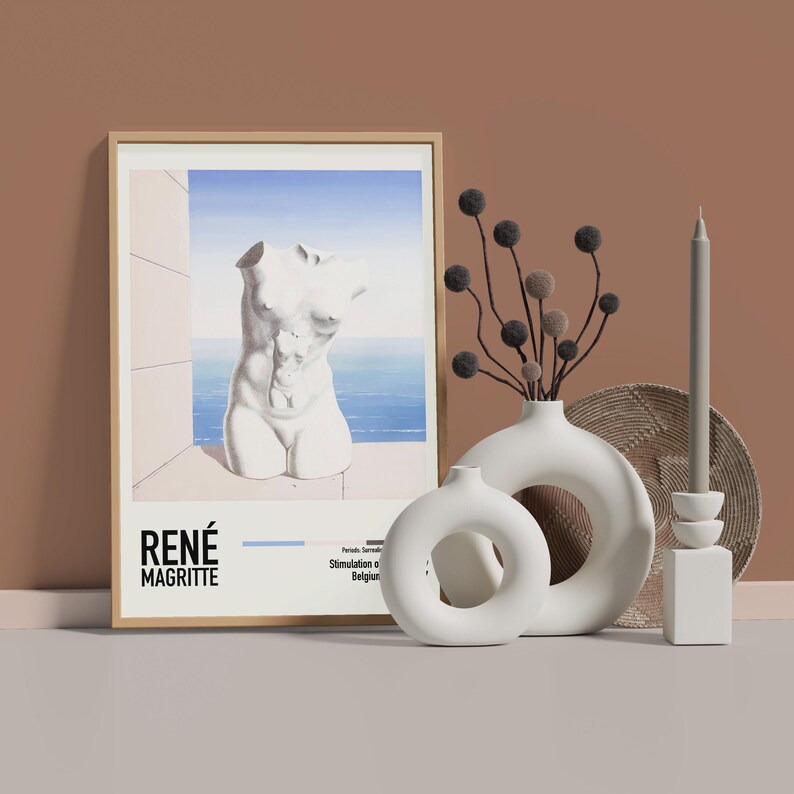 Rene Magritte 'stimulation Objective' Vintage Art Print - Etsy