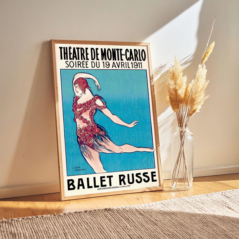 Ballet Russe Posters - Etsy UK