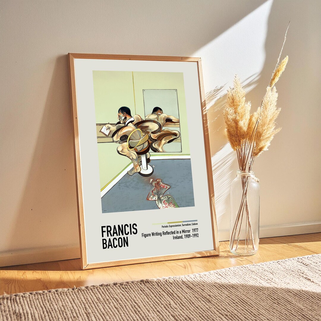 Francis Bacon Exhibition Poster: Surrealist Wall Art Print - Etsy