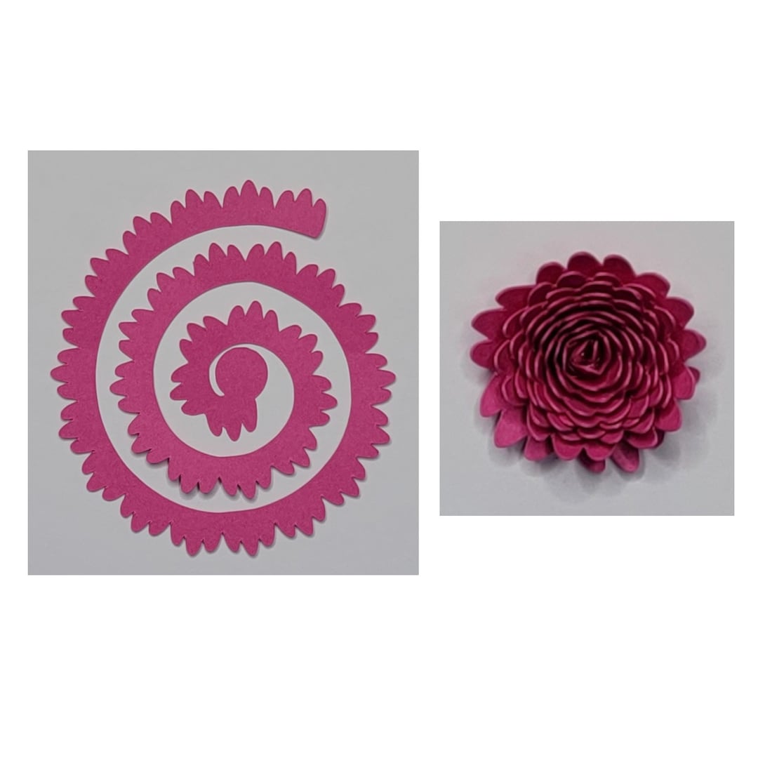 Cut Rolled Flower 30 - Etsy