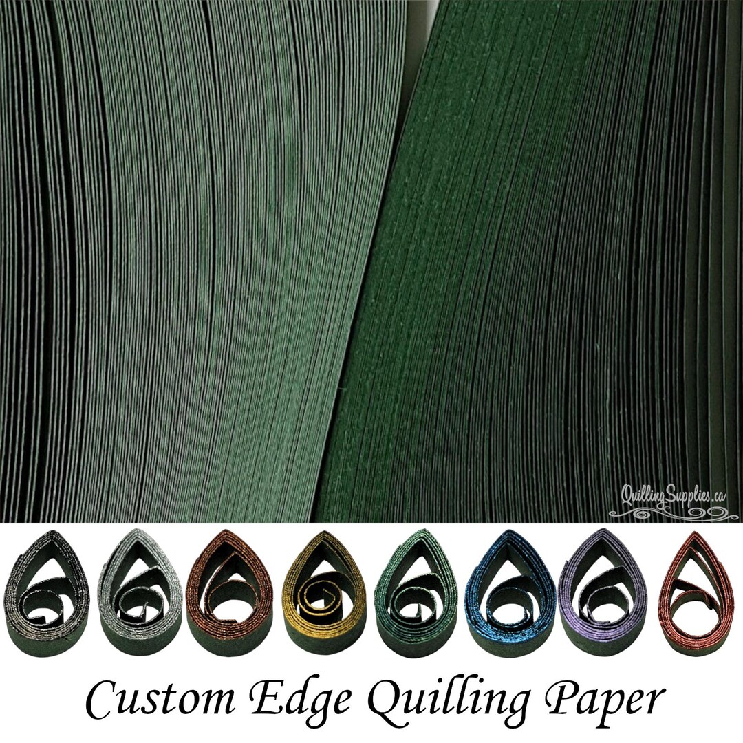 3mm Quilling Paper Hunter Green - Etsy