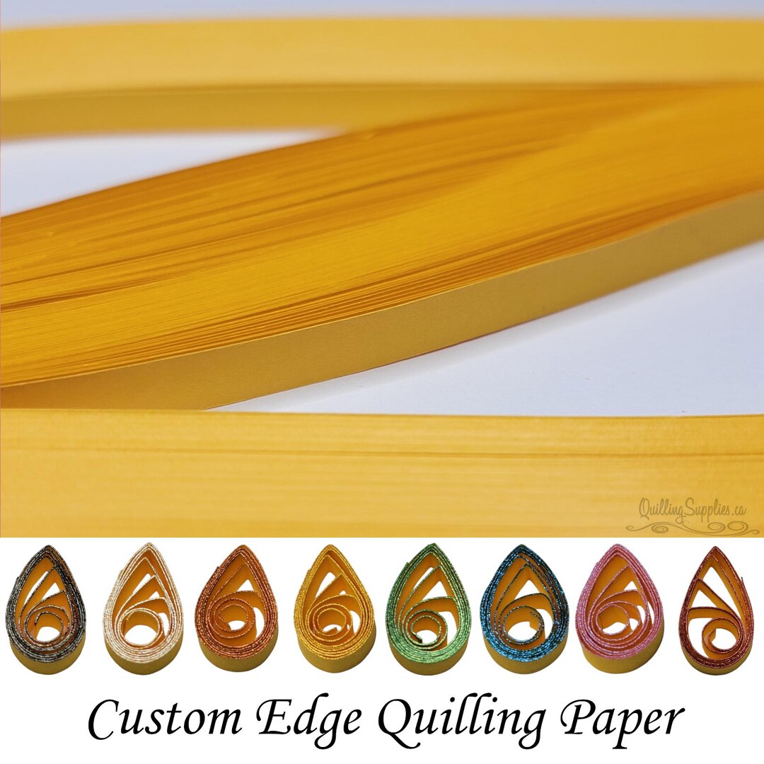 5mm Quilling Paper Gold - Etsy