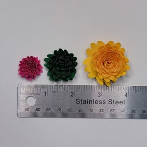 Cut Rolled Flower 30 - Etsy