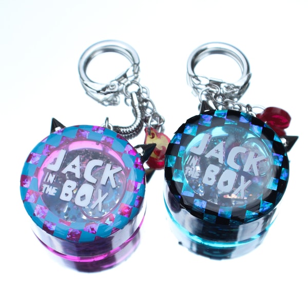Jack in the Box Keychain - Etsy