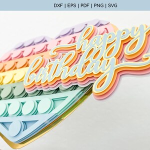 Heart Pop Fidget Cake Topper SVG - Pop Fidget Topper SVG - Heart Pop ...