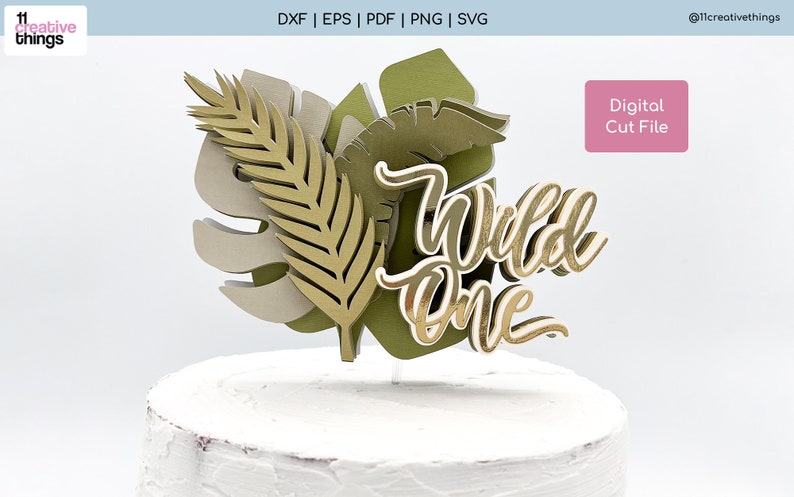 Wild One SVG Wild SVG Wild One Cake Topper Wild One | Etsy